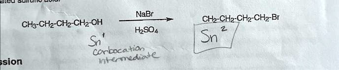 SOLVED: write the mechanism showing how the byproducts (butenes and Di ...