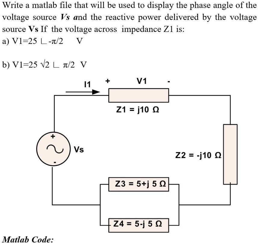 SOLVED: I need MATLAB code that can be executed. Please, I need speed ... SOLVED: I need MATLAB code that can be executed. Please, I need speed ...