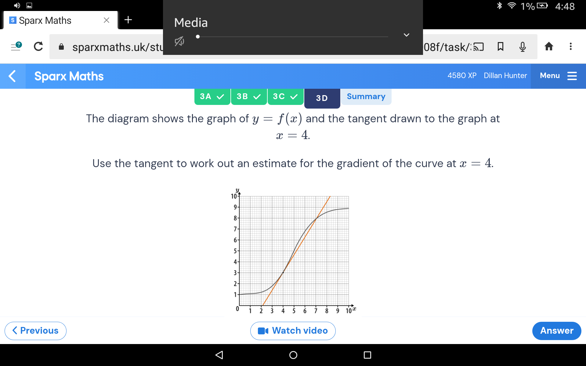 Sparx Maths Media 1 % 4: 48 sparxmaths.uk/st? 08f/task/: i. Sparx Maths ...