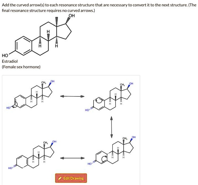add the curved arrowls to each resonance structure that are necessary ...