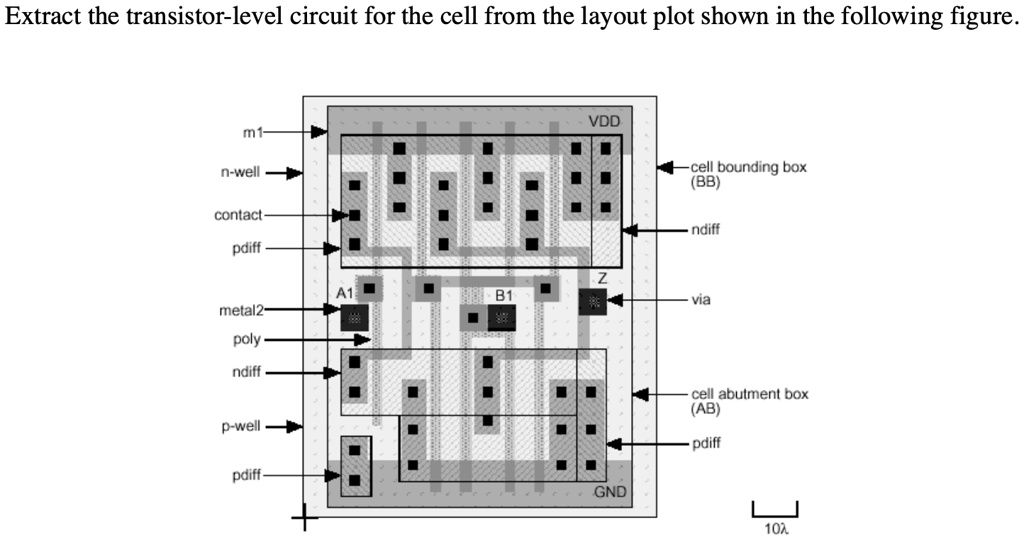SOLVED: Texts: Please help me draw transistor-level circuits. Extract ... SOLVED: Texts: Please help me draw transistor-level circuits. Extract ...