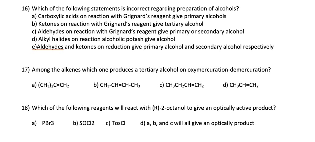 16 which ofthe following statements is incorrect regarding preparation ... 16 which ofthe following statements is incorrect regarding preparation ...