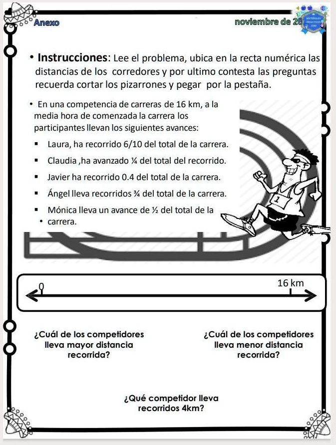 SOLVED: necesito ayuda porfa Anexo noviembre de Instrucciones: Lee el ...