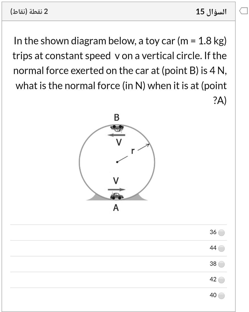 bli abii 2 15 jlgul in the shown diagram below a toy car m 18 kg trips ...