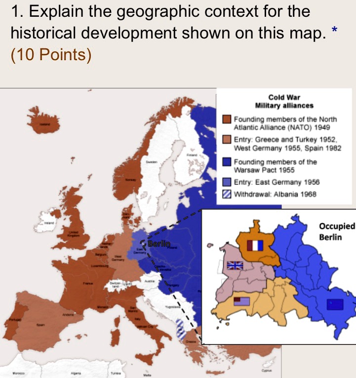 1 explain the geographic context for the historical development shown ...