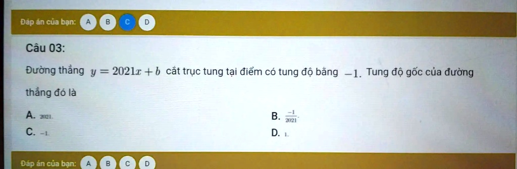 dap an cua ban cau 03 duong thang y 20211 6 cat truc tung tai diem co ...