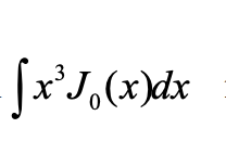 SOLVED: ∫ x^3 J0(x) d x