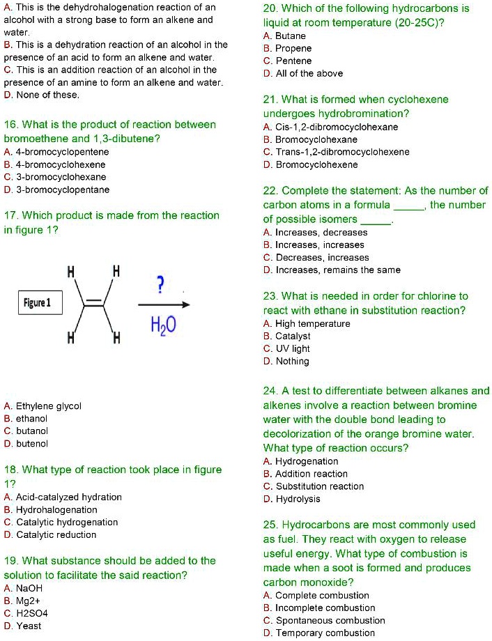 SOLVED: This is the dehydrohalogenation reaction of an alcohol with a ...