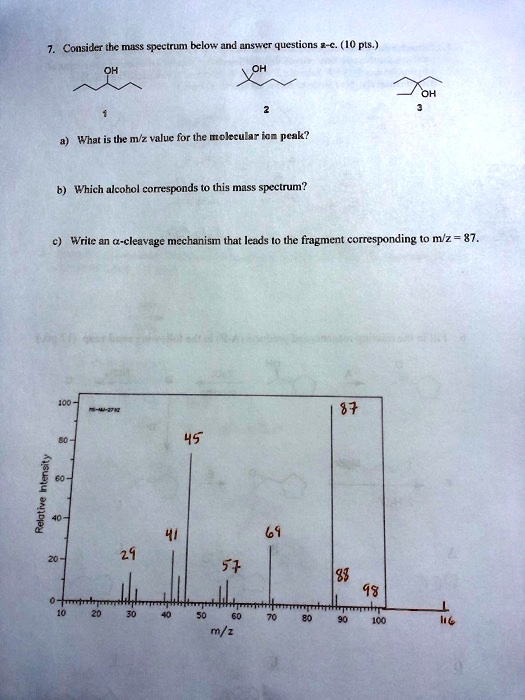 SOLVED:Cousidr thc mkit spectrum below and iStcr questions =-c. (10 pts ...
