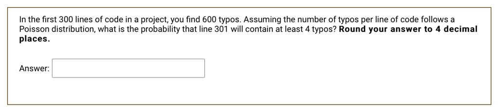 In the first 300 lines of code in a project you find 600...