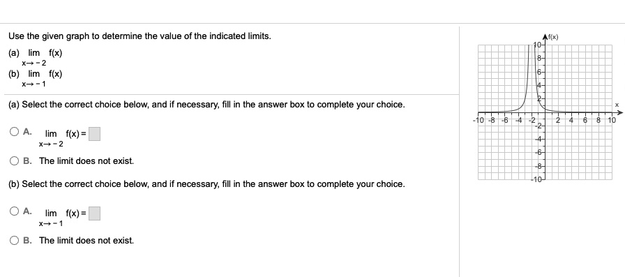 SOLVED: Use the given graph to determine the value of the indicated ...