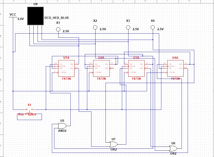 SOLVED: Texts: Design a 7-state (4 bits) synchronous abnormal counter using JK Flip Flop. The ...