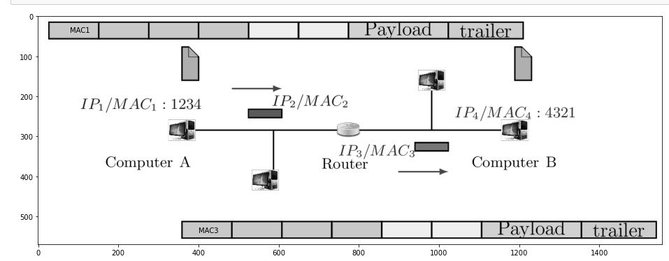 SOLVED: A process with a port address of 9990 running on Computer A sent a packet to another ...