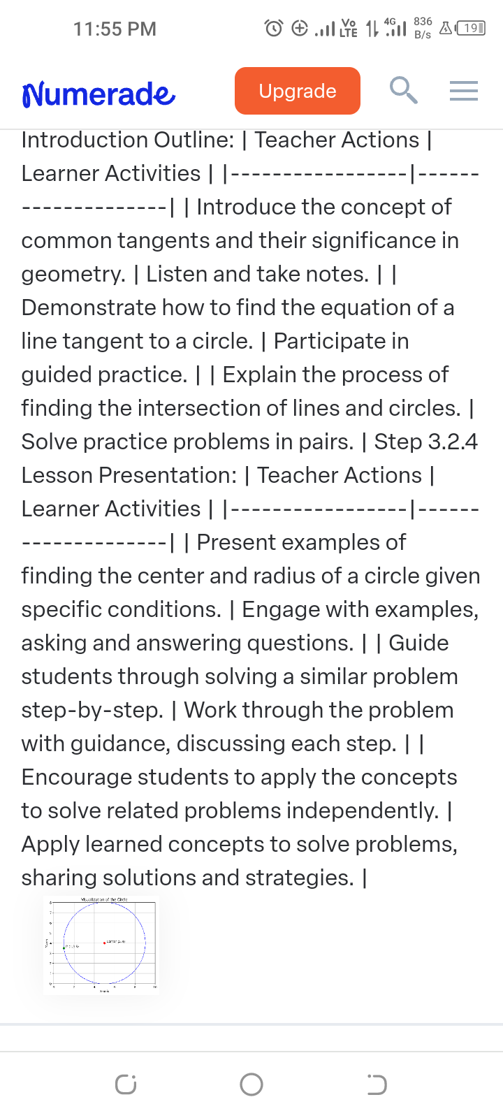 SOLVED: 11:55 PM Numerade Upgrade Introduction Outline: | Teacher Actions | Learner Activities I ...