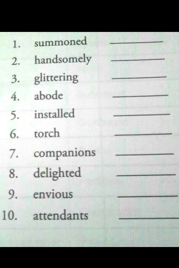 SOLVED: Learning Hotspot No. 2.1 The following are the underlined words ...