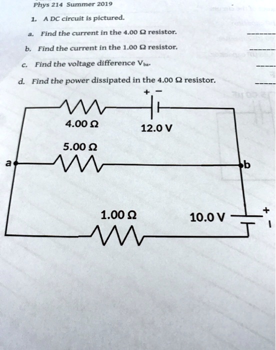 Phys 214 summer 2019 adc circuit is pictured find the...