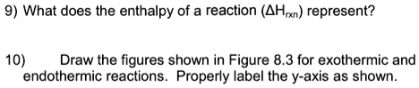 9 what does the enthalpy of a reaction ahxn represent 10 draw the ...