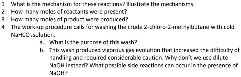 what is the mechanism for these reactions illustrate the mechanisms how ...