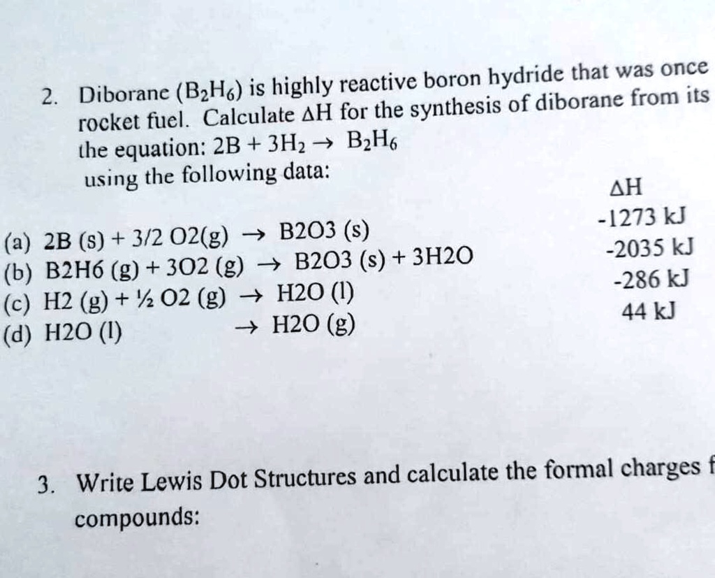 hydride that was once 2 diborane bzho is highly reactive boron ...