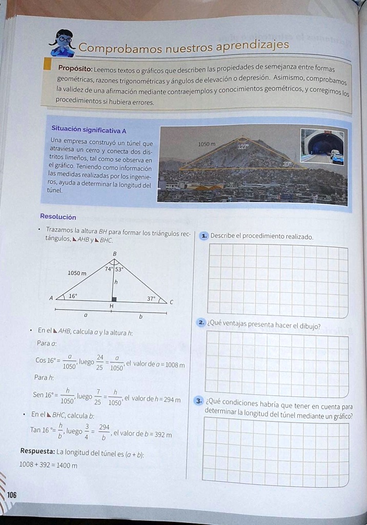 SOLVED: situaciones significativas Comprobamos nuestros aprendizajes Propósito: eemos textos ...