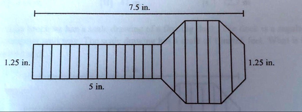 SOLVED: 'A catalog has a scale drawing of a floating dock. The dock is ...