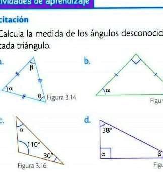 SOLVED: porfavor es urgente calcula la medida de los ángulos ...