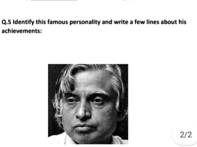 SOLVED: 'Identify this famous personality