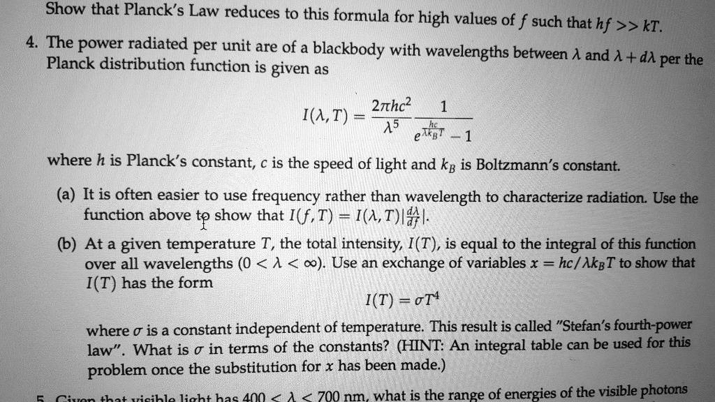 Planck's Constant Unit