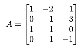 SOLVED: Consider the matrix: a) Compute by hand the full QR-decomposition of A using the Givens ...