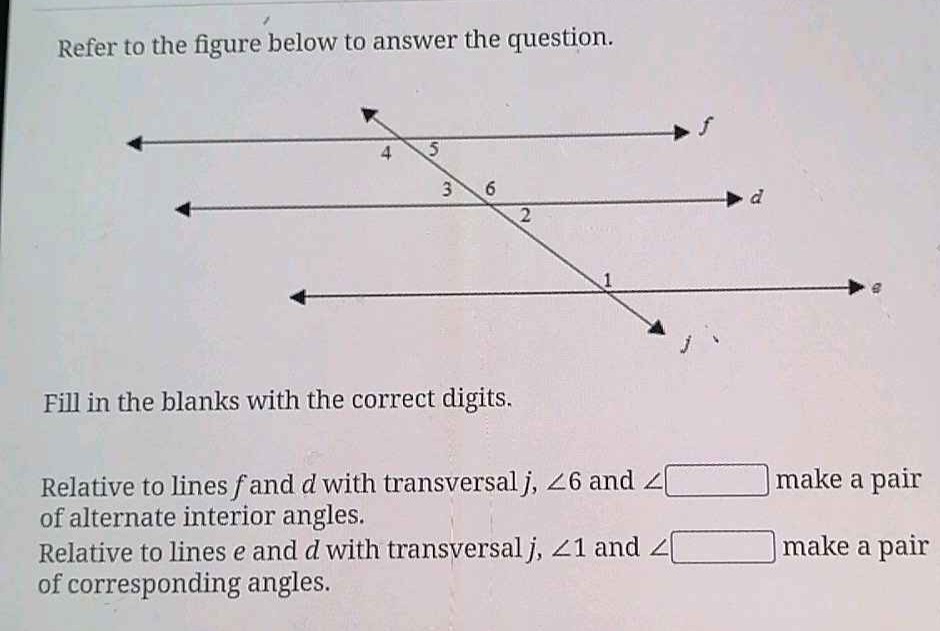 SOLVED: Refer to the figure below to answer the question. Fill in the blanks with the correct ...
