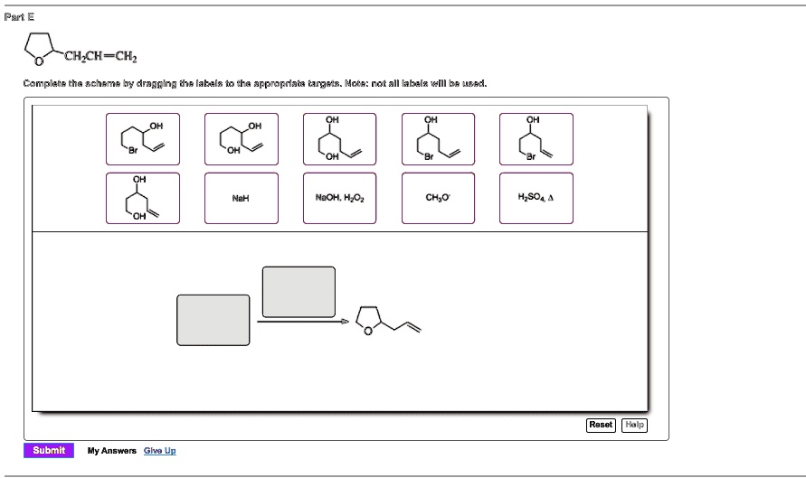 design a synthesis for each of the following using an intramolecular reaction 1 2 part e ch2ch ...