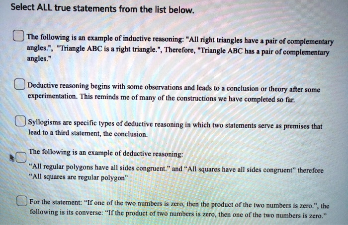 Inductive Reasoning Triangle