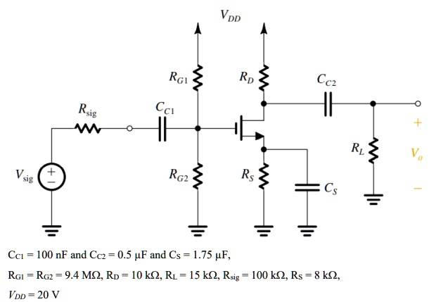SOLVED: Using any electronic circuit simulation program and any model ...
