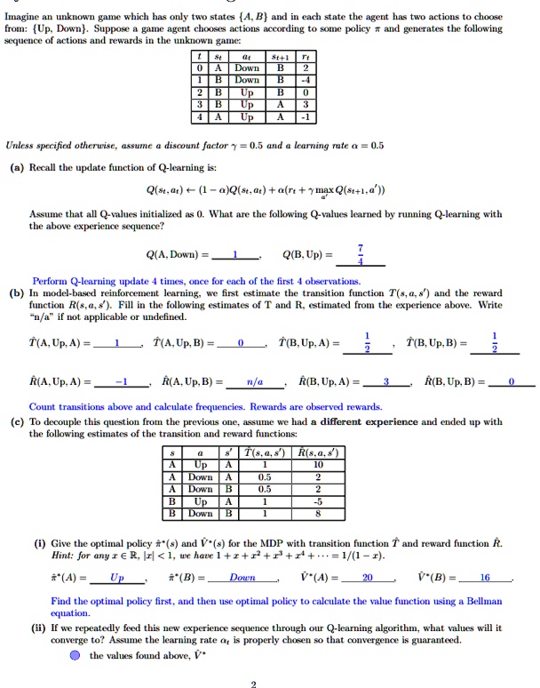 SOLVED: Text: CS Introduction to AI The solution is attached, please provide a detailed ...