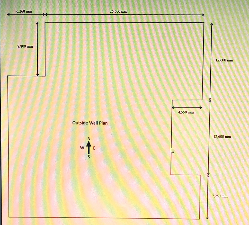 the foundation plan and footing cross section of a residential building ...