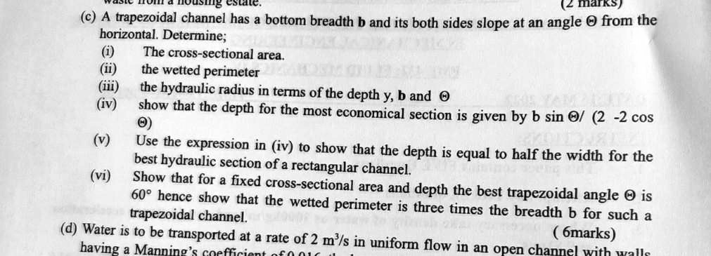 SOLVED: Text: Fluids Determine the following for a horizontal cross ...