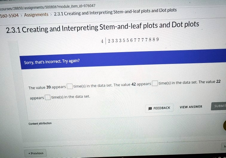 [GET ANSWER] courses 28850assignments500806moduleitemid 976047 stem and ieat plots and dot plots ...