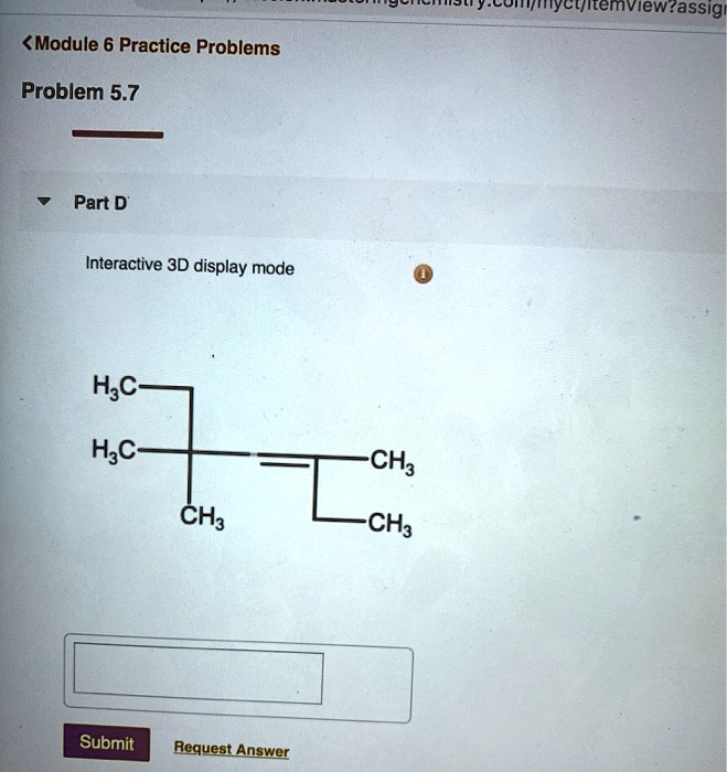 mnnyciitemviewassig module 6 practice problems problem 57 part d interactive 3d display mode hc ...