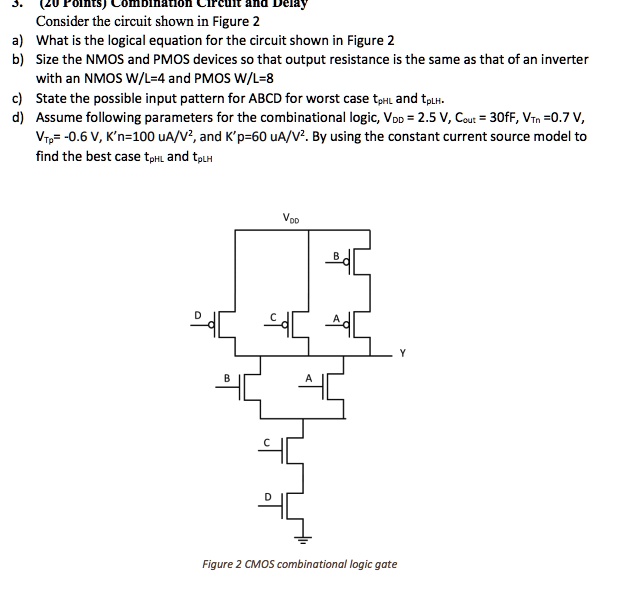 z0 polnts combination circuit and delay consider the circuit shown in figure 2 a what is the ...