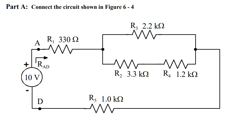 show how to connect the circuits with breadboard and how to measure the ...