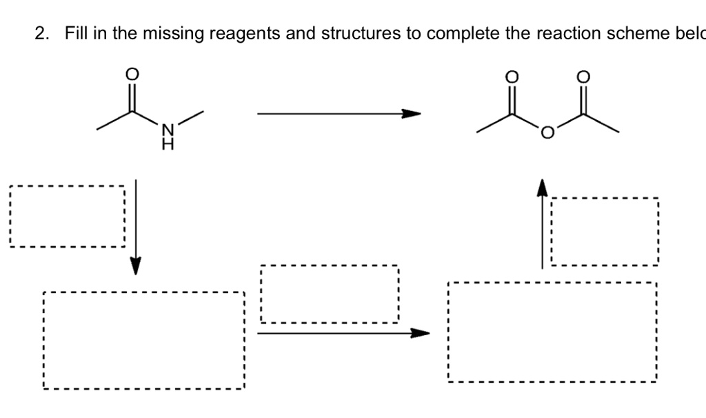 fill in the missing reagents and structures to complete the reaction ...