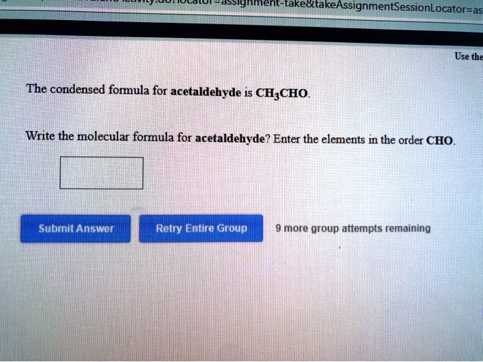 SOLVED: Jlyuueng-takerxtakeAssignmentSessionLocator#; Use The condensed ...