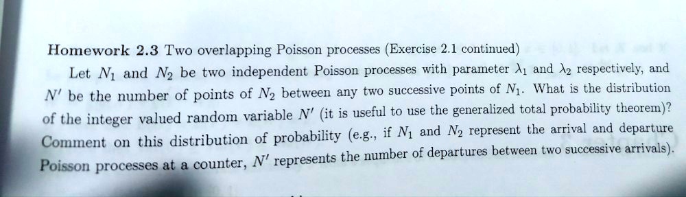 homework 23 two overlapping poisson processes exercise 21 continued let ...