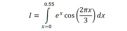 SOLVED: dividing the integral interval into five slices, calculate the ...