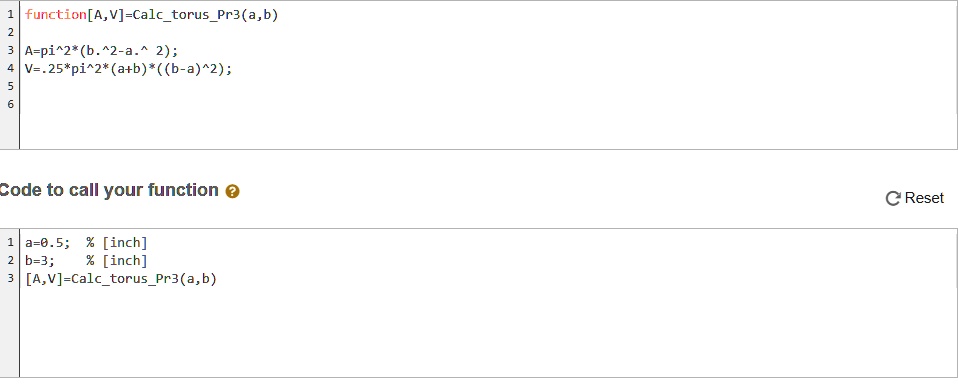 SOLVED: A torus is shaped like a doughnut. If its inner radius is a and its outer radius is b ...