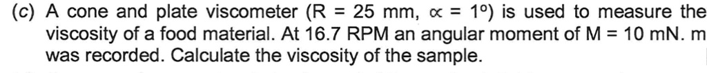 im provided with 3 formulas for this problem tau 3m2 pi r 3 and gamma ...