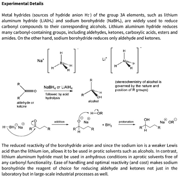 SOLVED: Experimental Details Metal hydrides (sources of hydride anion H: ) of the group 34 ...