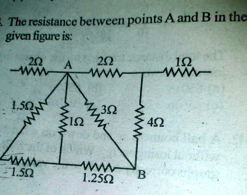 SOLVED: 'Find the equivalent resistance in the above circuit. Give a ...