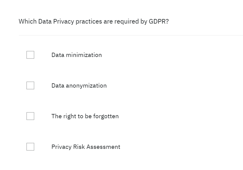 Which Data Privacy Practices Are Required By Gdpr Data Minimization