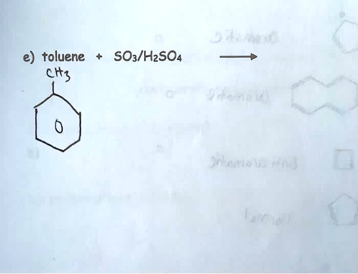 SOLVED: Draw a detailed mechanism and draw the product for each of the ...